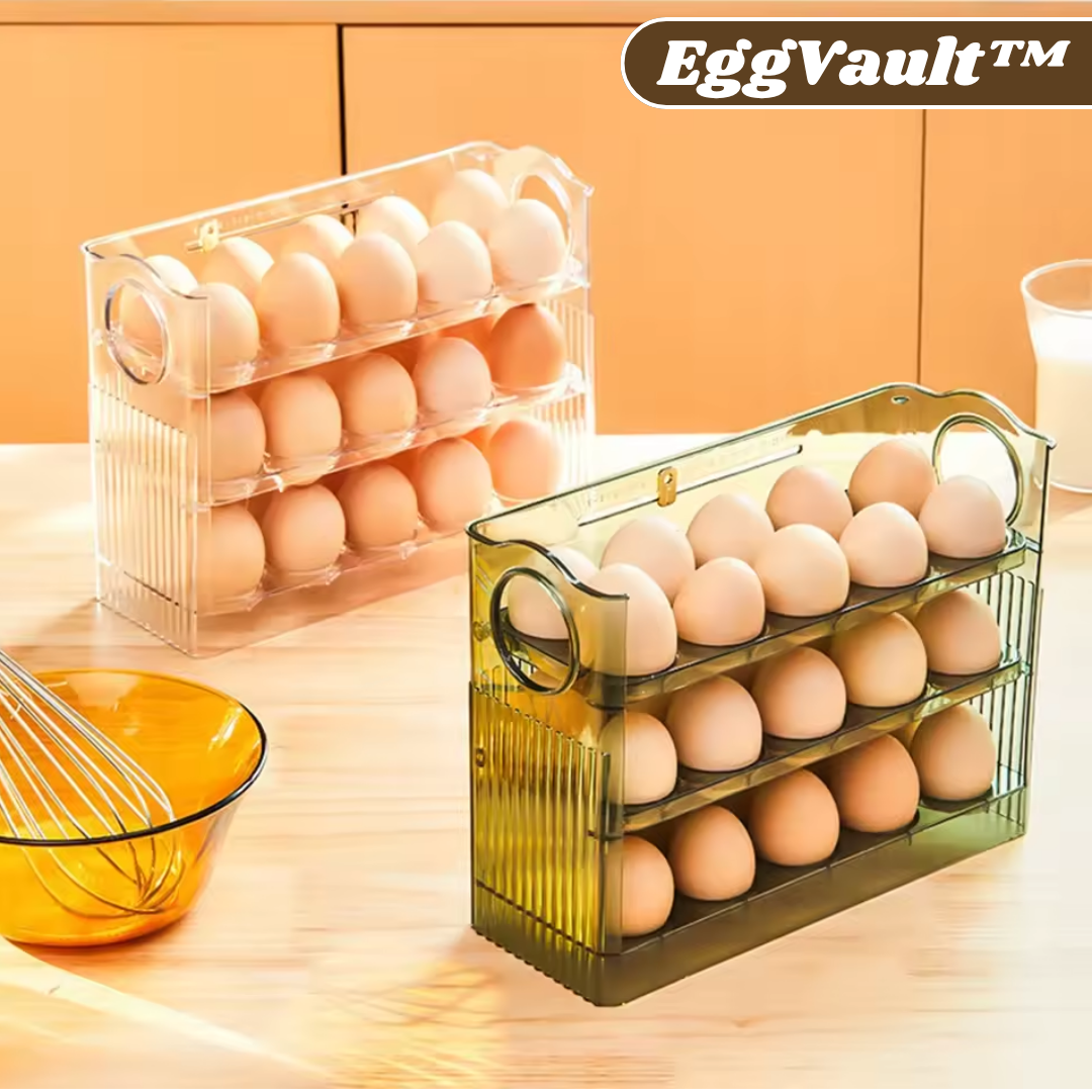 EggVault™ – Kühlschrank-Aufbewahrungsbox für Eier – Vontaro