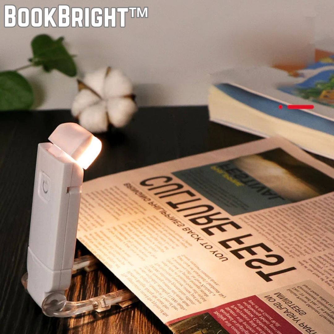 BookBright™ Wiederaufladbare Buchleuchte – Vontaro