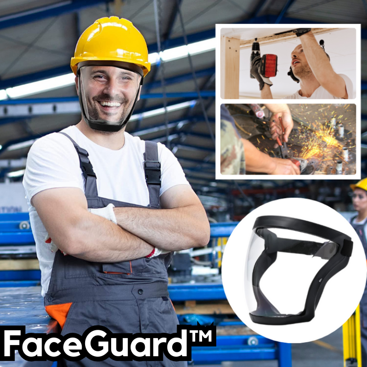 FaceGuard™ - Anti-Beschlag Vollgesichtsschutzschild – Vontaro