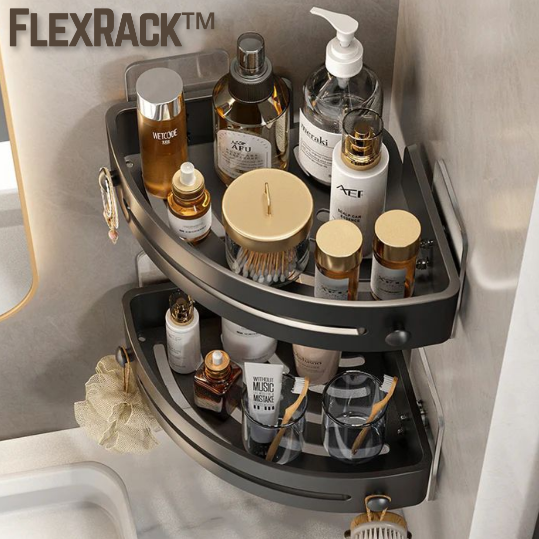 FlexRack™ - Selbstklebendes Eckregal – Vontaro