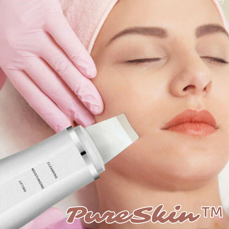 PureSkin™ - Ultraschall-Hautschrubber – Vontaro