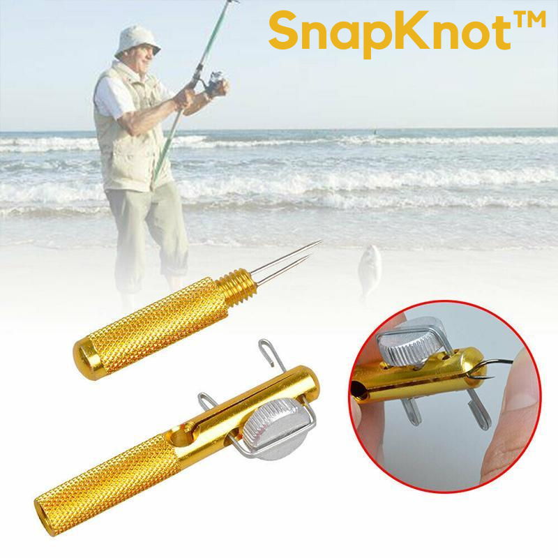 SnapKnot™ - Schneller Angelknoten-Knüpfhaken (3 Stück) – Vontaro