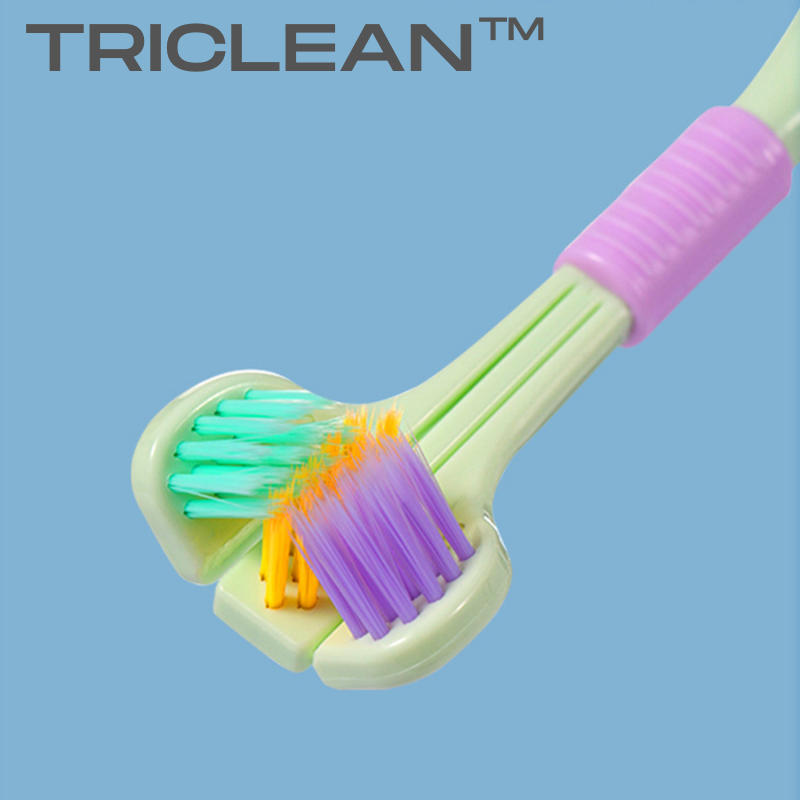 TriClean™ - Dreiseitige Zahnbürste (2+2 GRATIS) – Vontaro