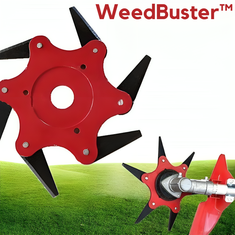 WeedBuster™ - Universal 6-Stahl-Rasiermesser Trimmerkopf – Vontaro